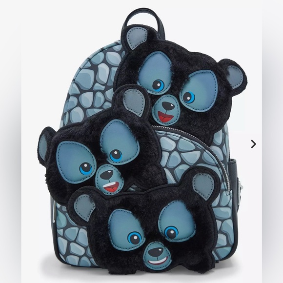 Bags | Loungefly Disney Pixar Brave Bear Brothers Mini Backpacks | Poshmark